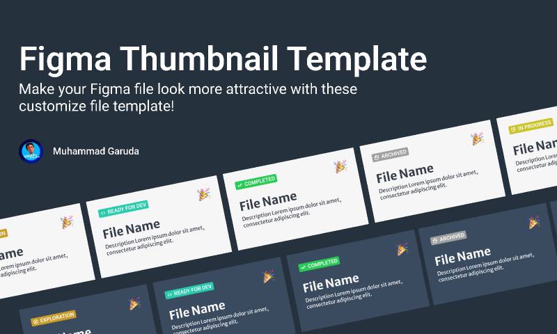 Figma Figma Cover Thumbnail | UI4Free