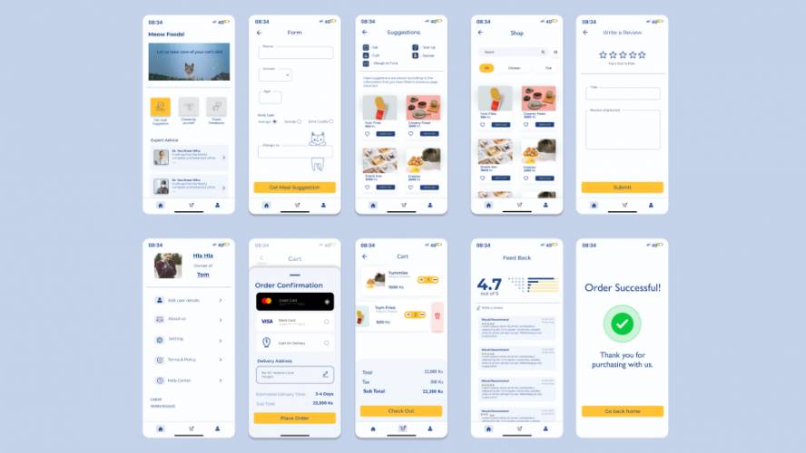 Figma UI kit - Crypto design Mobile App Template - Ui4free.com