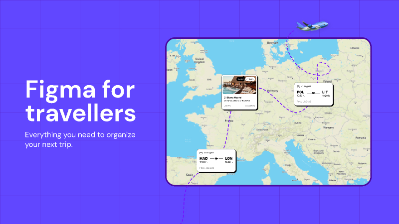 Figma for Travellers Free Template | UI4Free