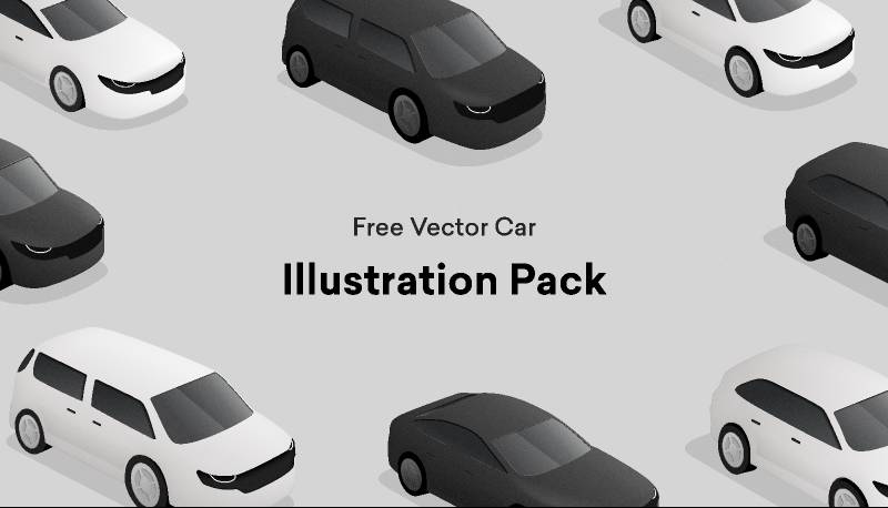 Figma Free Vector Car Illustration Pack Ui4free