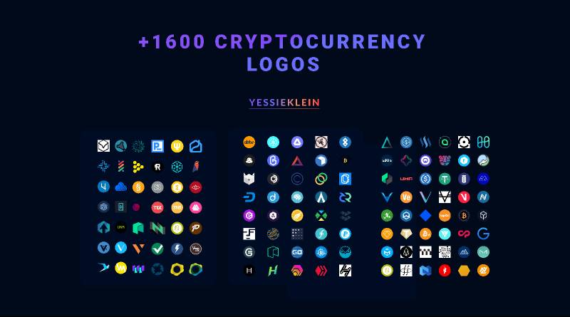 Figma Freebie 1600+ Crypto Currency Logo | UI4Free