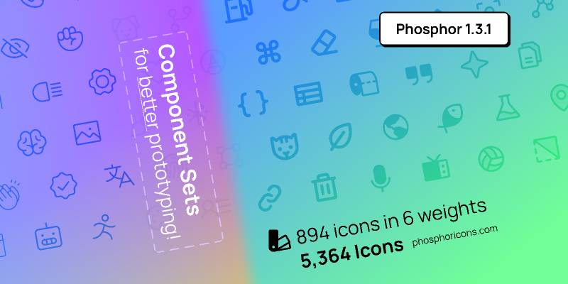 Figma Freebie 900+ Phosphor Icons | UI4Free