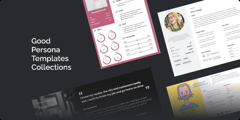 Figma Freebie Persona Templates Collections | UI4Free