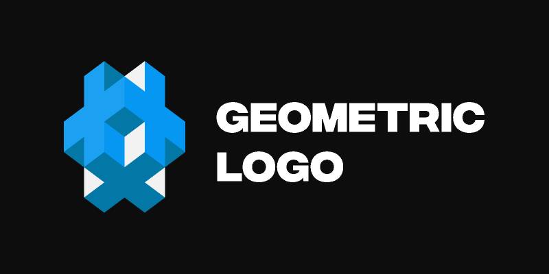 Figma Geometric Logo Template | UI4Free