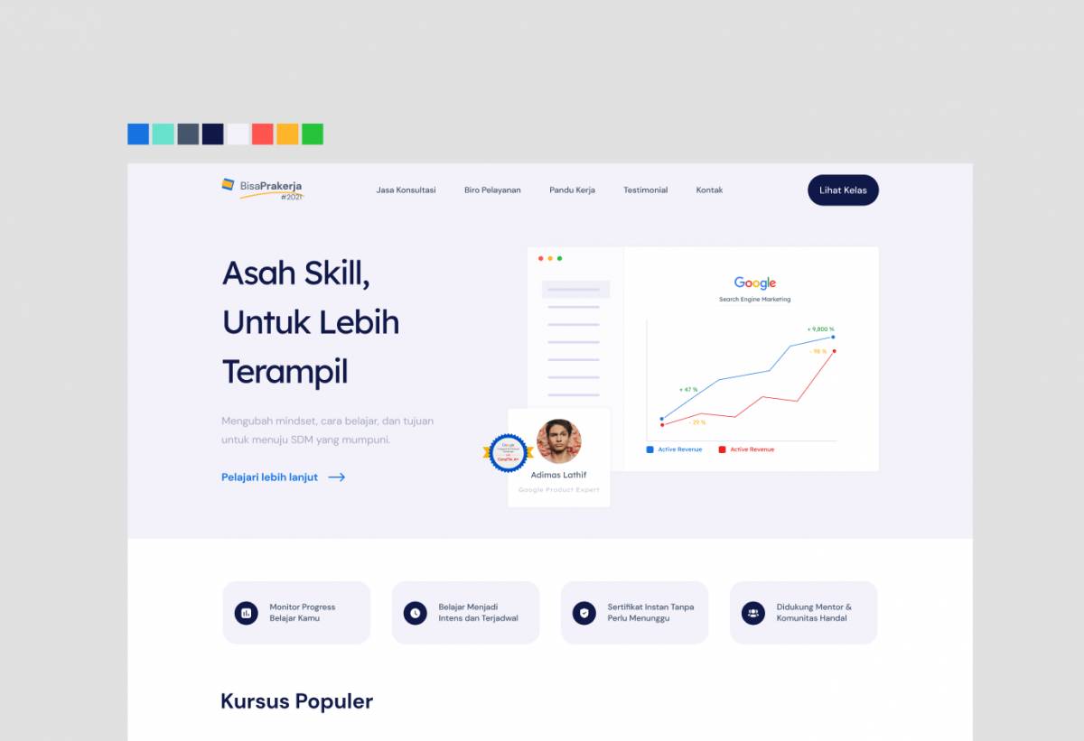 Figma Hero Landing Page Explorations Free Download | UI4Free