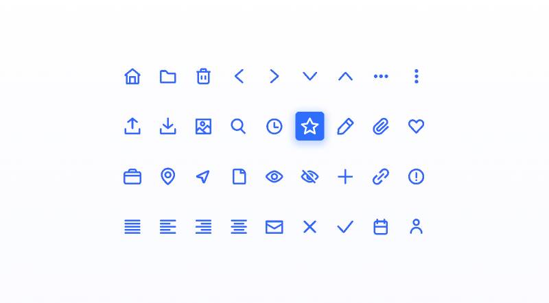 Figma Icons basic | UI4Free