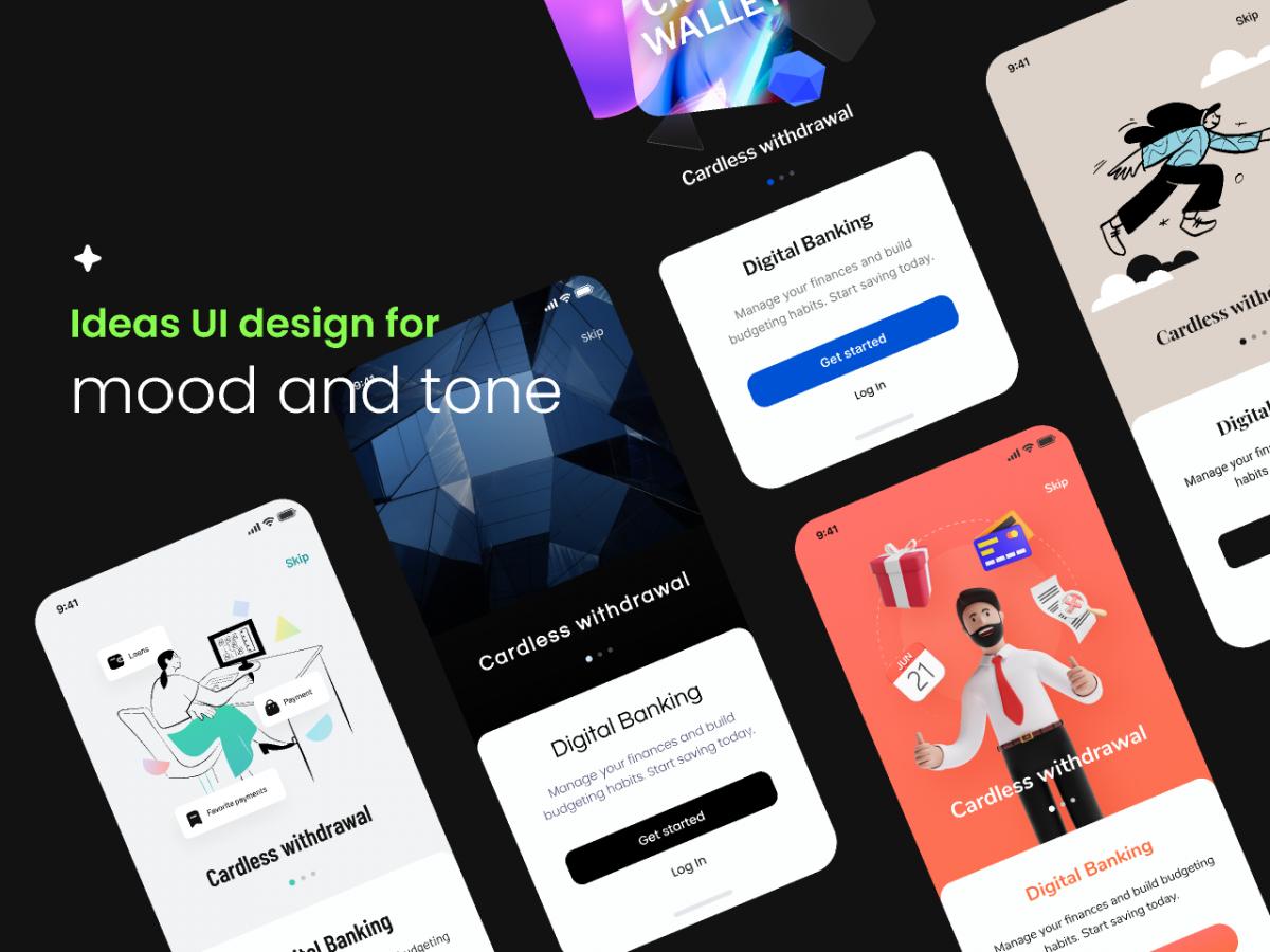 Figma Ideas UI design for Mood and Tone - Ui4free.com