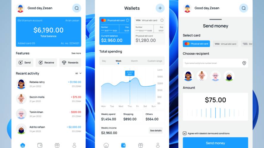 Story Telling App - Free Figma Mobile Template - Ui4free.com