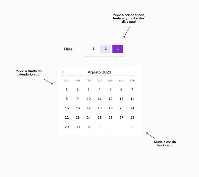 Figma Interactive Calendar Template - Ui4free.com