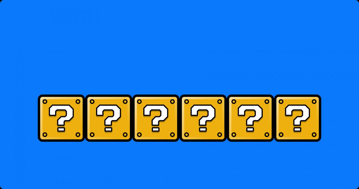 Figma Interactive Super Mario Blocks Template | UI4Free