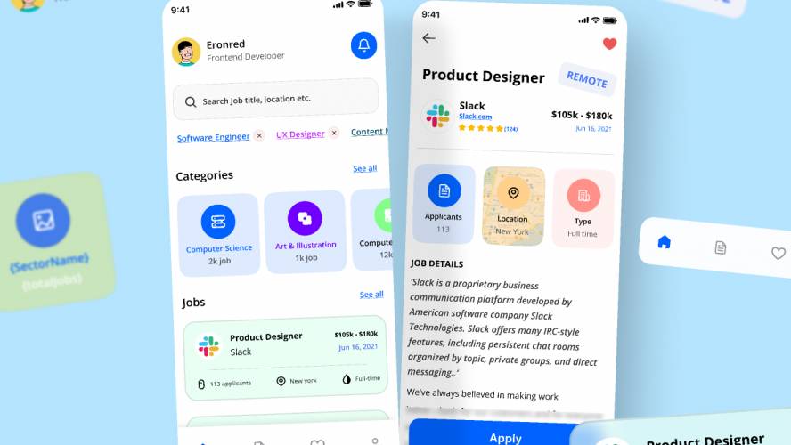 Booking App UI Kit Design Figma Free - Ui4free.com