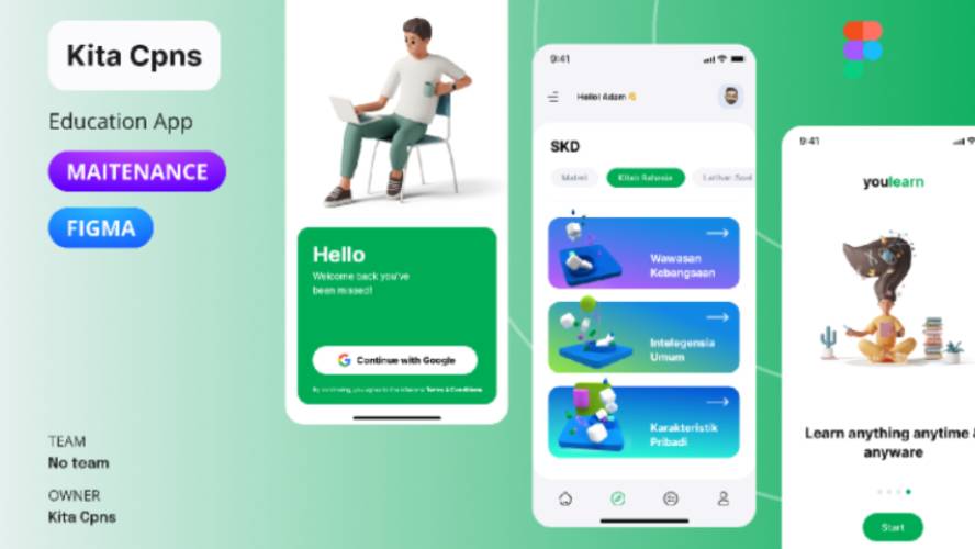 Figma Art Gallery App - Ui4free.com