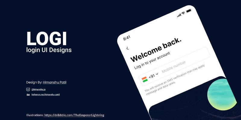 Figma Login UI Designs Free Download | UI4Free