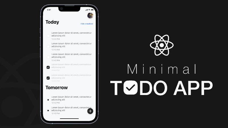 Figma Minimal Todo App Ui4free