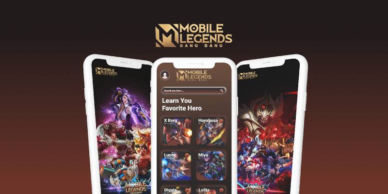 Figma Mobile Legends Streamer Apps | UI4Free