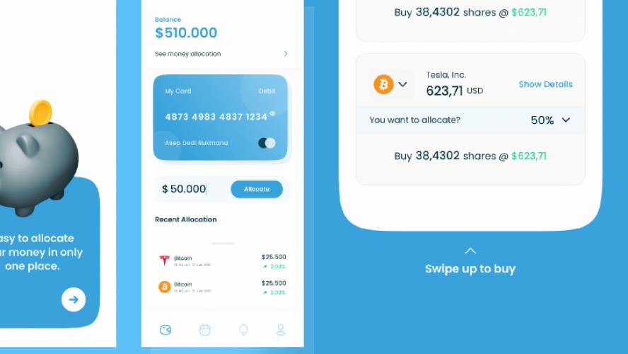 Figma Profile page Mobile UI Template - Ui4free.com