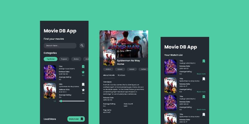 Figma Movie DB | UI4Free