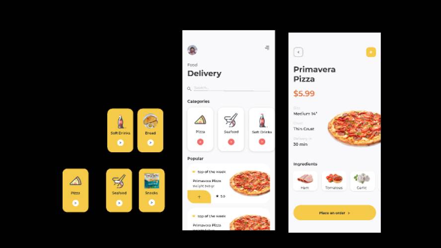 Figma Point of Sales POS Mobile App UIkit - Ui4free.com