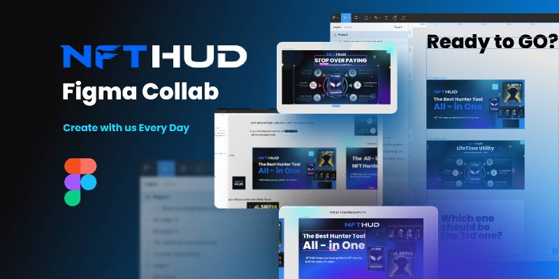 Figma NFT HUD Design Collab | UI4Free