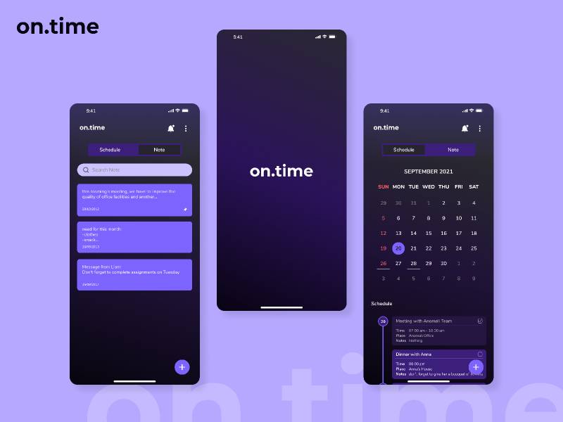 Figma On Time - To Do List Apps | UI4Free