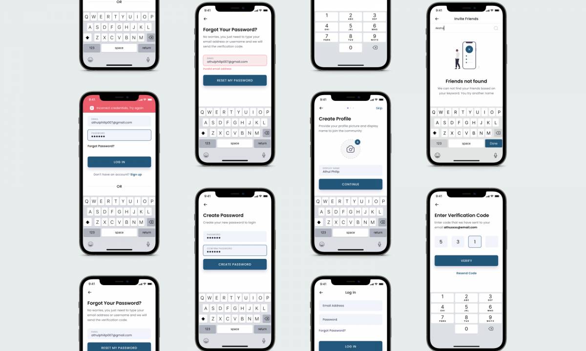 Figma Onboarding UI Template | UI4Free