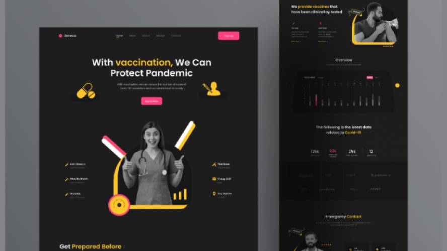 Isinger Singer Figma Website Template - Ui4free.com