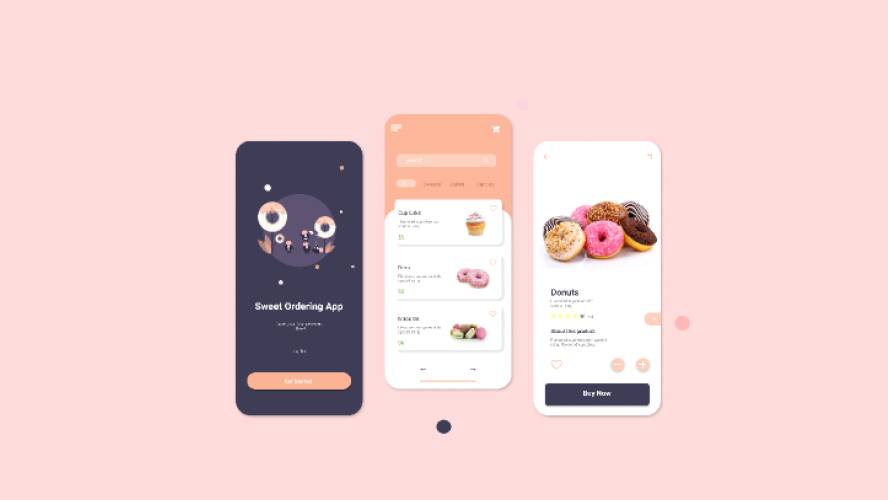 Figma Solar System App UI - Ui4free.com