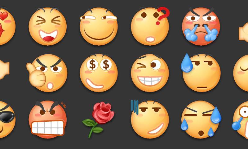 Figma Paopao stickers Template | UI4Free