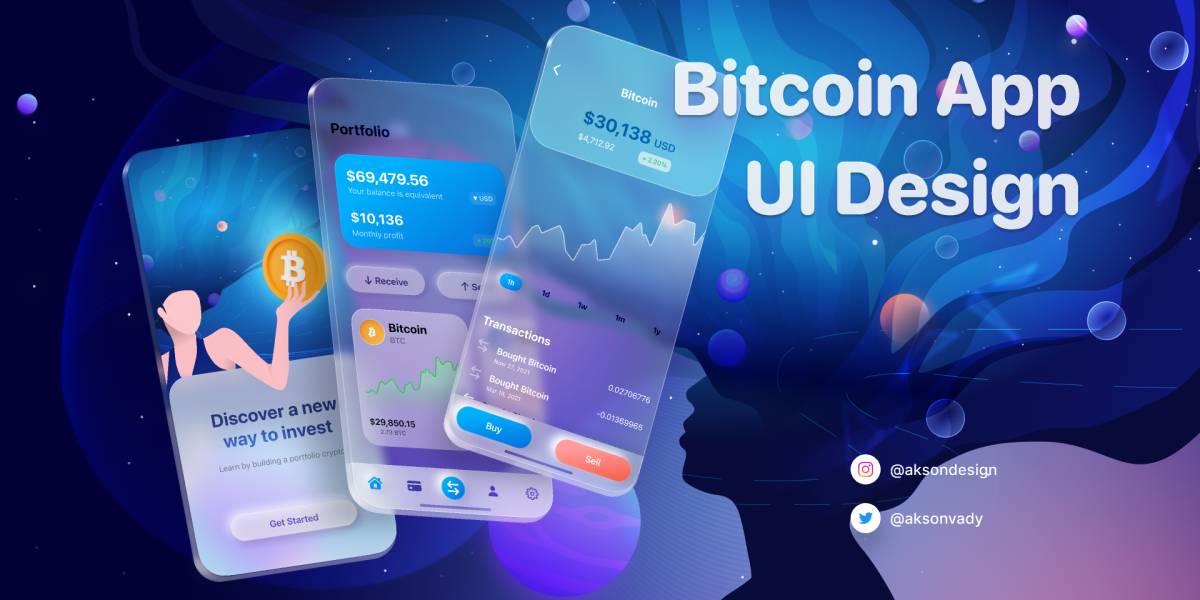 Figma Pawel Kontek Bitcoin App Glassmorphism Effect | UI4Free Figma Pawel Kontek Bitcoin App Glassmorphism Effect | UI4Free