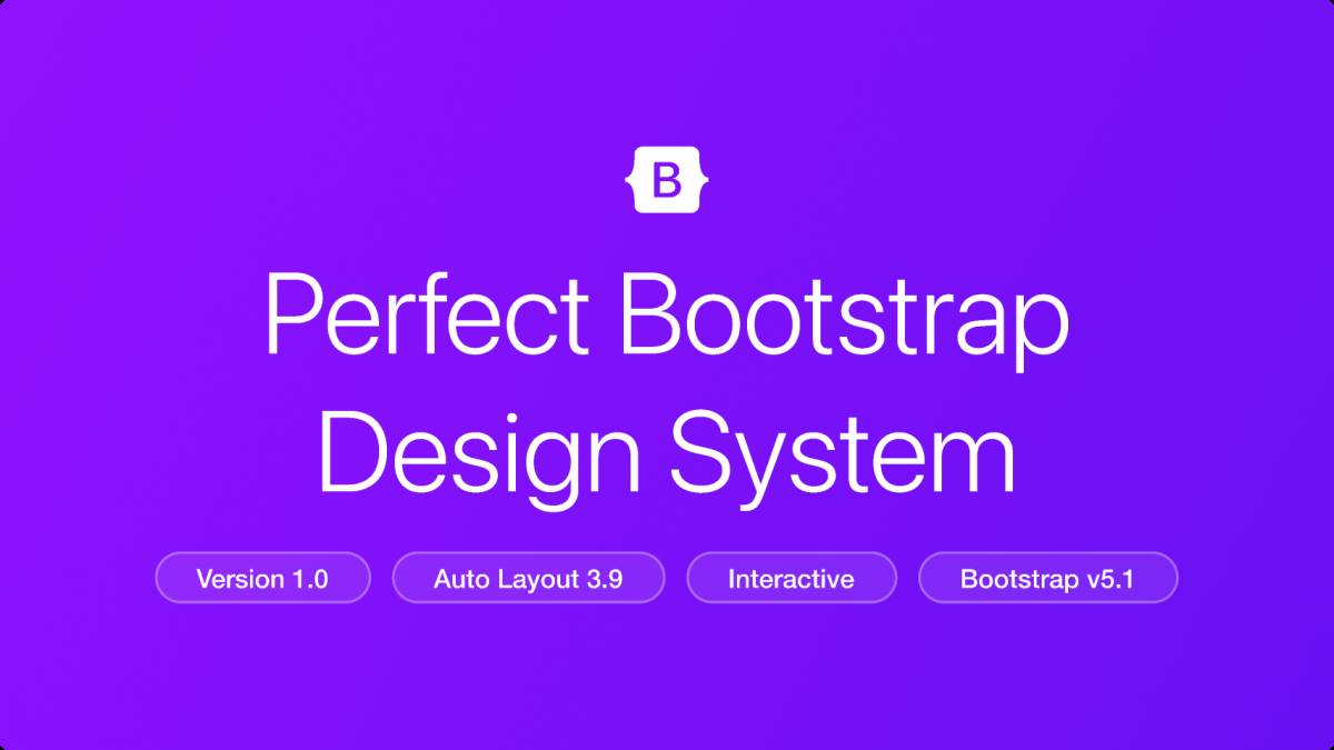 Figma Perfect Bootstrap Design System | UI4Free