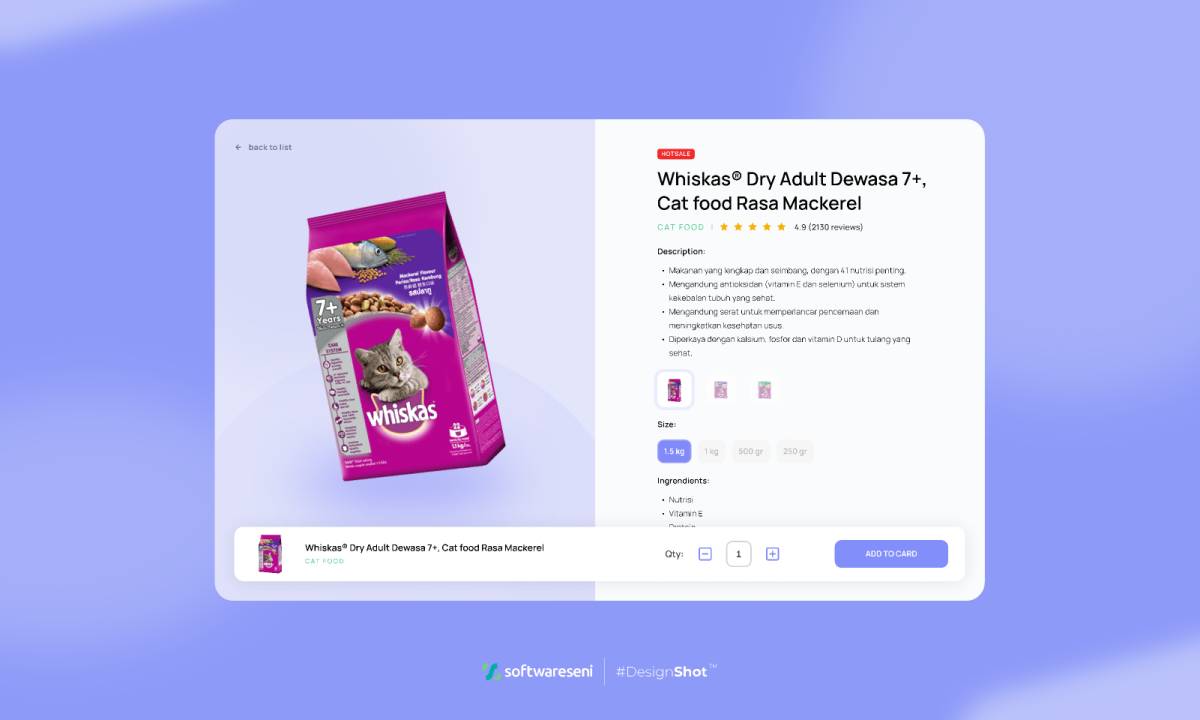 Figma Product Detail Ui Kit | UI4Free