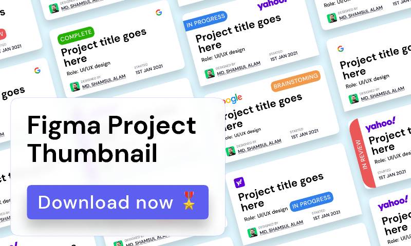 Figma Project Thumbnail | UI4Free