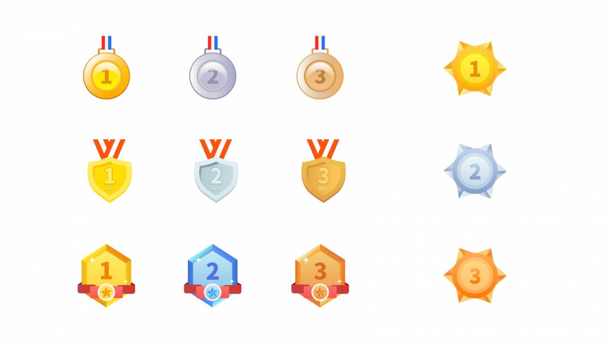 Figma Ranking Icons | UI4Free