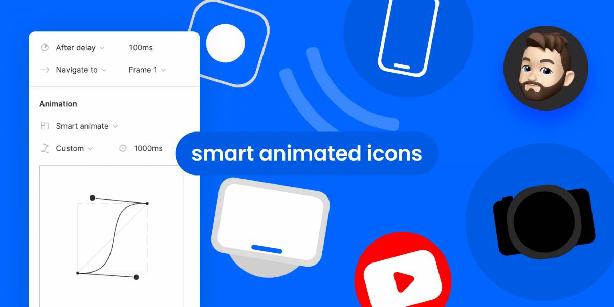 Figma Smart Animated Icons | UI4Free