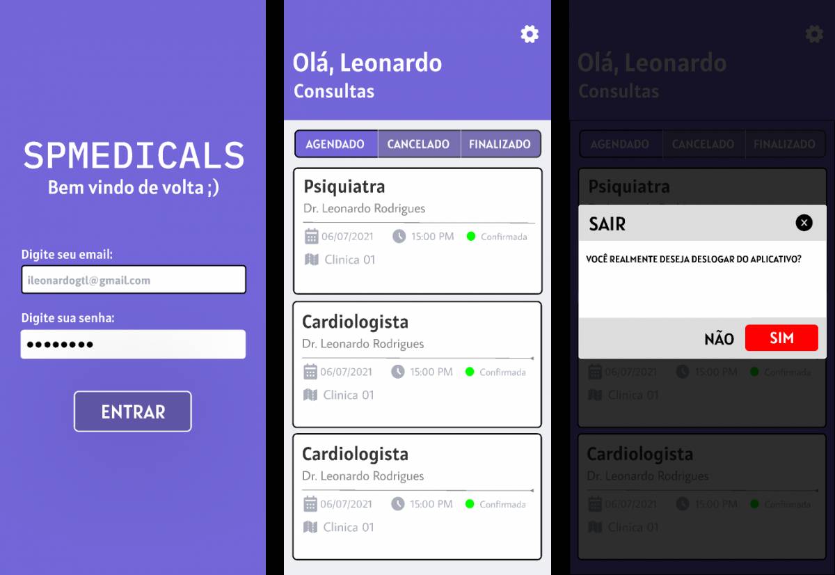 Figma SP Medicals App Template | UI4Free