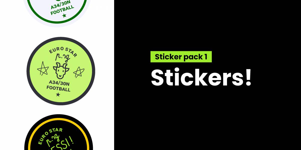 Figma Stickers Template Free Download | UI4Free