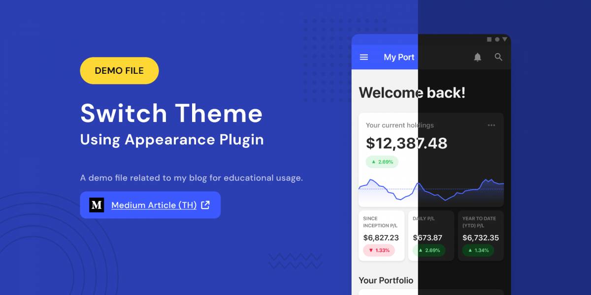 Figma Switch Theme using Appearance Plugin - Ui4free.com