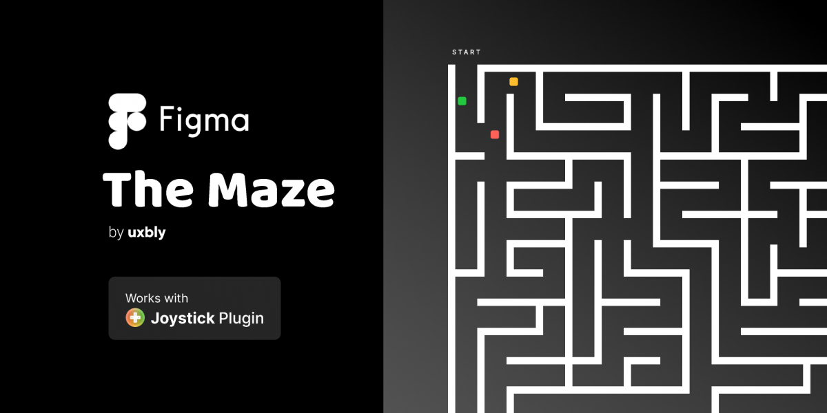 Figma The Maze Game Template | UI4Free