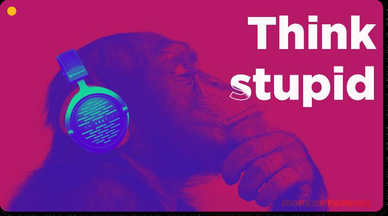 Figma Think Stupid Monkey | UI4Free