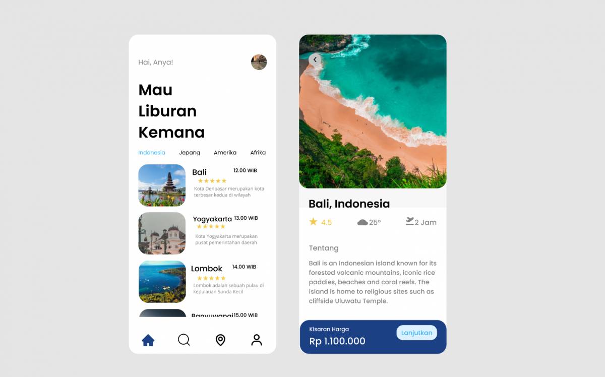 Figma Travel App Ui Kit | UI4Free
