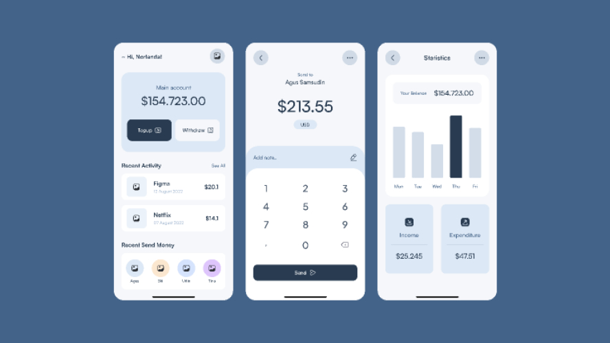 Figma Donation app UI Template - Ui4free.com