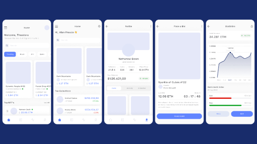 Watch App UI Kit Figma Free Download - Ui4free.com