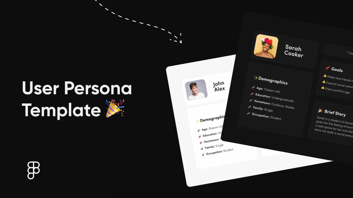 Figma User Persona Template | UI4Free