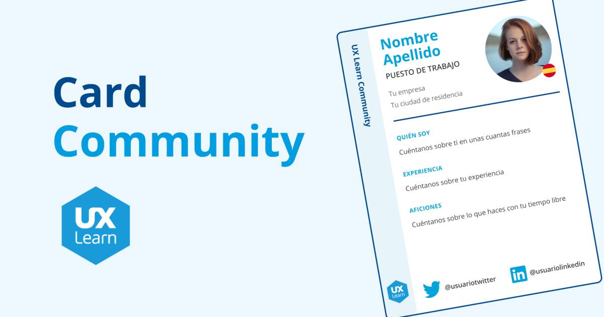 Figma UX Learn Card Community | UI4Free