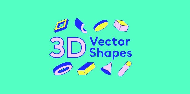 Figma Vector 3D Shapes | UI4Free