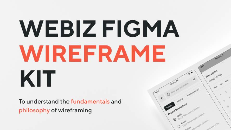 Wireframe Toolkit Desktop And Mobile Wireframe - Ui4free.com