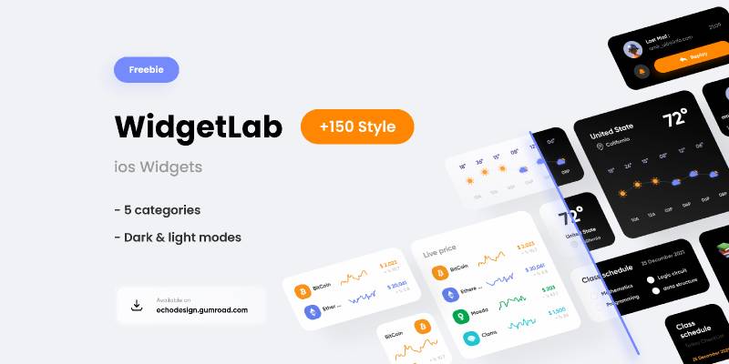 Figma WidgetLab Free Ui Kit Template - Ui4free.com