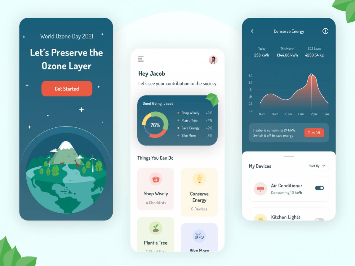 Figma World Ozone Day 2021 | UI4Free