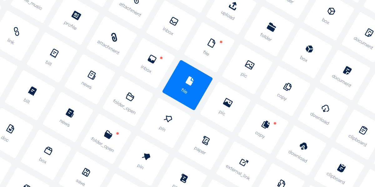 File Icons MingCute Figma Icons | UI4Free