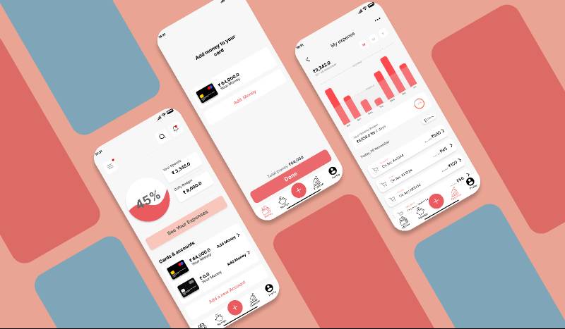 Finance App - Free Figma Mobile Template | UI4Free